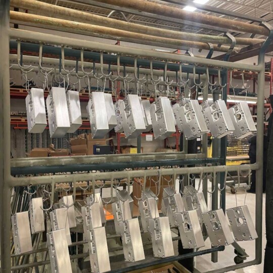 Rack Plating - Cooper Plating