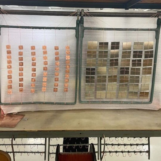 Rack Plating - Cooper Plating